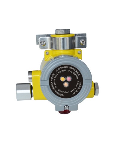 Point-type infrared flame detector (three-wavelength + frequency ...
