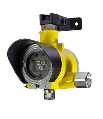 Point-type infrared flame detector (three-wavelength + frequency ...